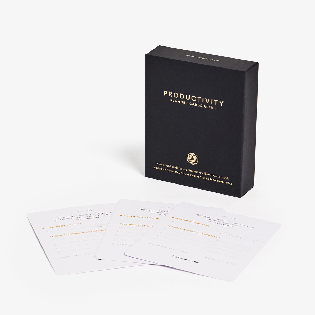Productivity Planner® Cards - Be More Productive | Intelligent Change