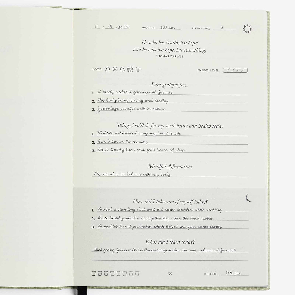 Wellbeing Bundle | Five Minute Journal Health & Fitness Edition ...