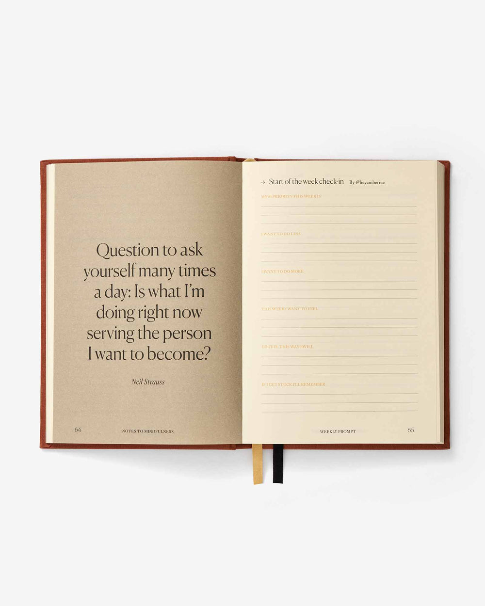 Notes to Mindfulness Journal | Intelligent Change x Chelsea Kauai