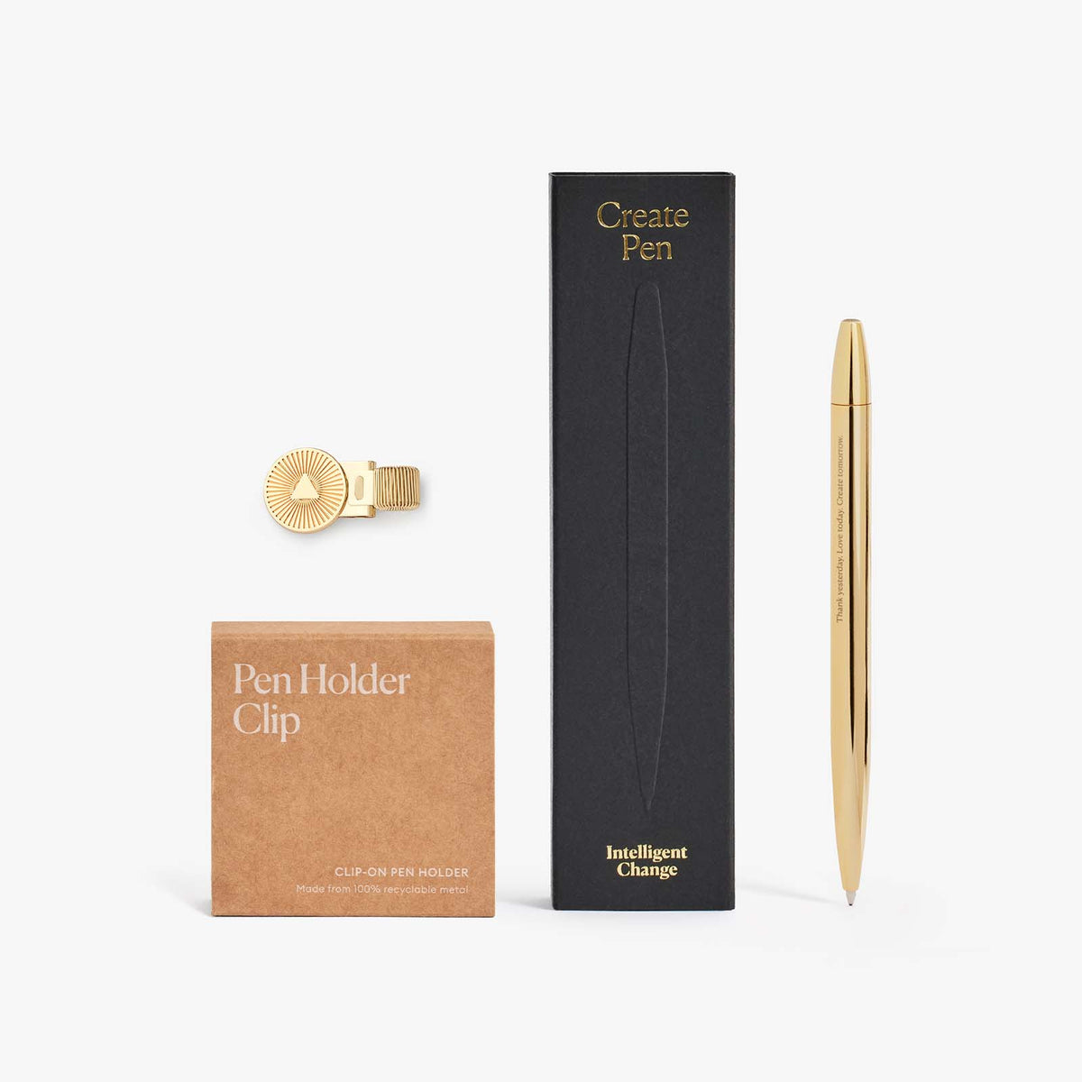 Pen and Clip Set for Journaling - Elevate Writing | Intelligent Change