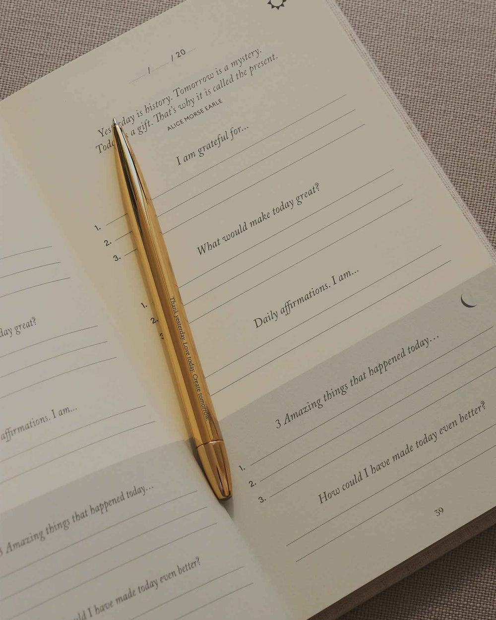 Intelligent Change Create Pen - 24k Gold | Productivity & Creativity