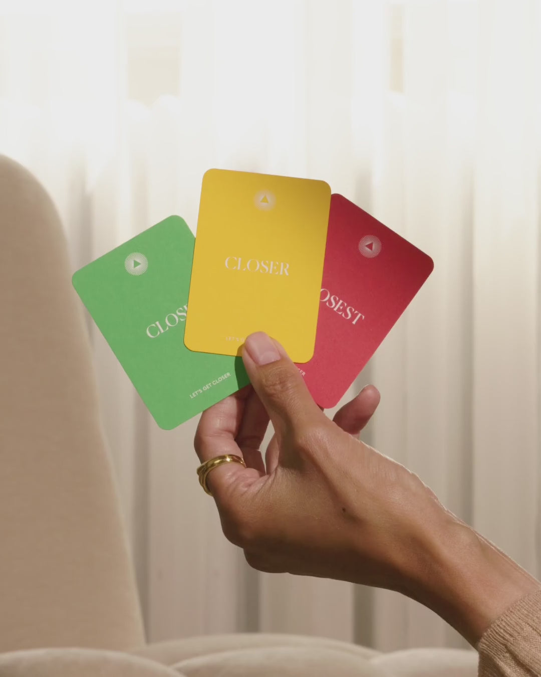 Get Closer Question Game - Conversation Cards | Intelligent Change