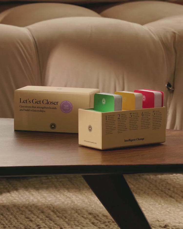 Get Closer - Family Conversation Card Games | Intelligent Change