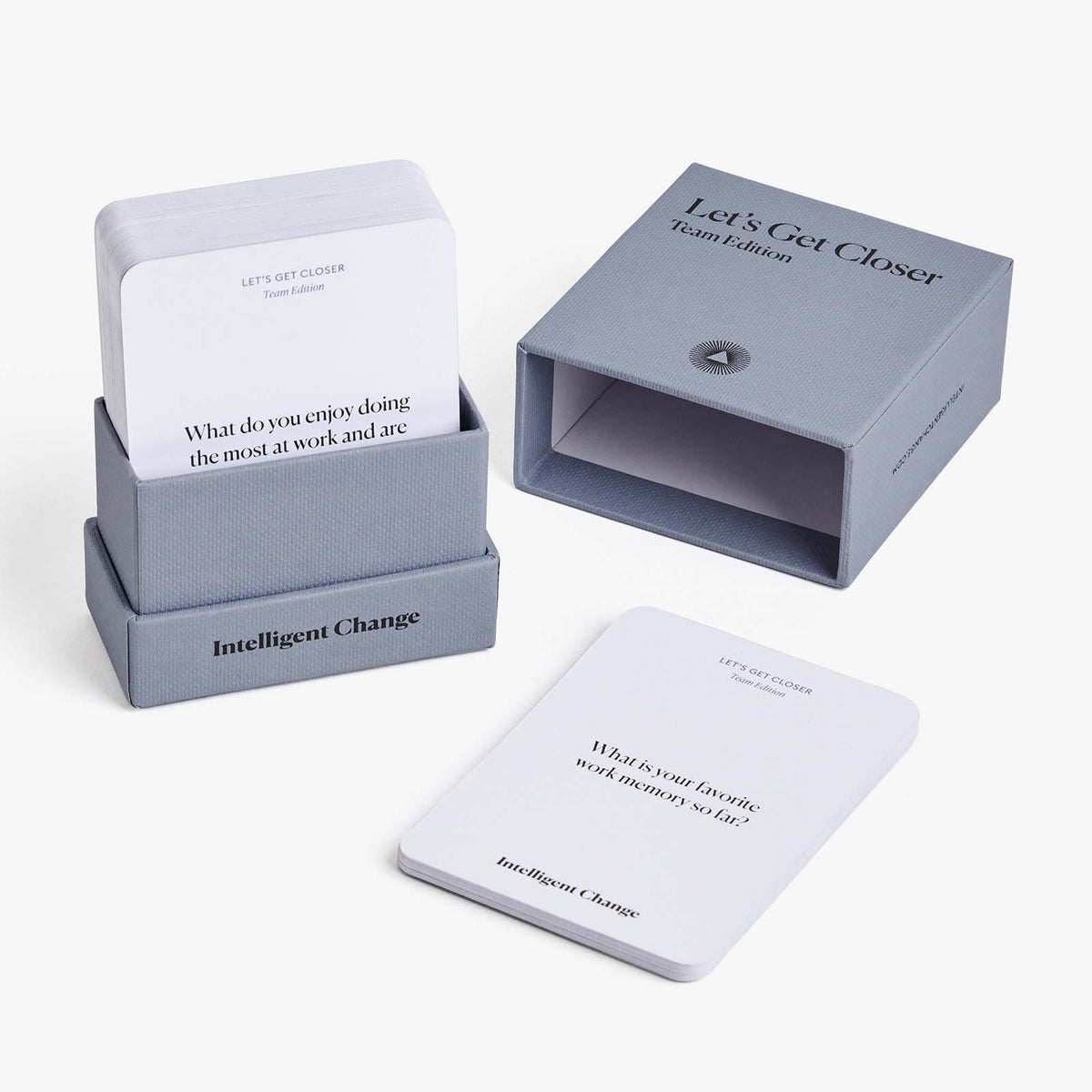 Get Closer: Team Edition | Conversation Cards by Intelligent Change