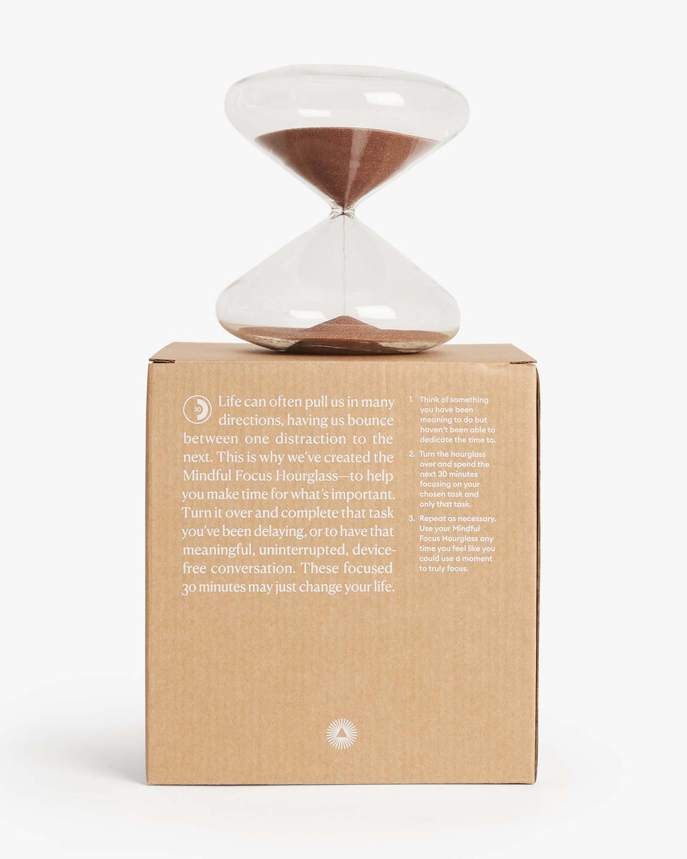 Mindful Focus | Hourglass Sand Timer 30 Minutes – Intelligent Change