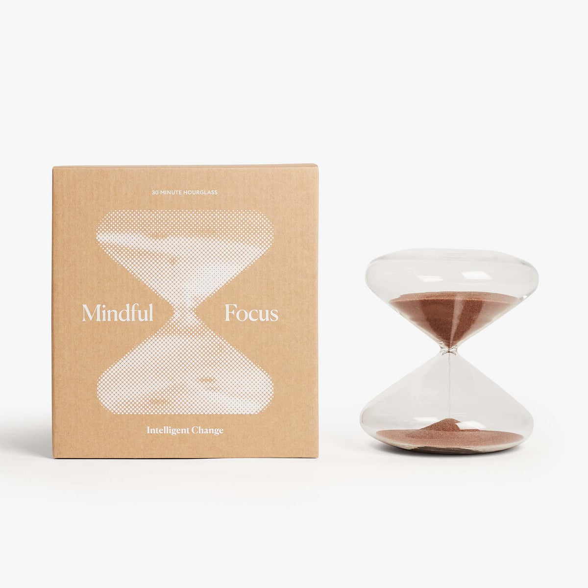 Mindful Focus | Hourglass Sand Timer 30 Minutes – Intelligent Change