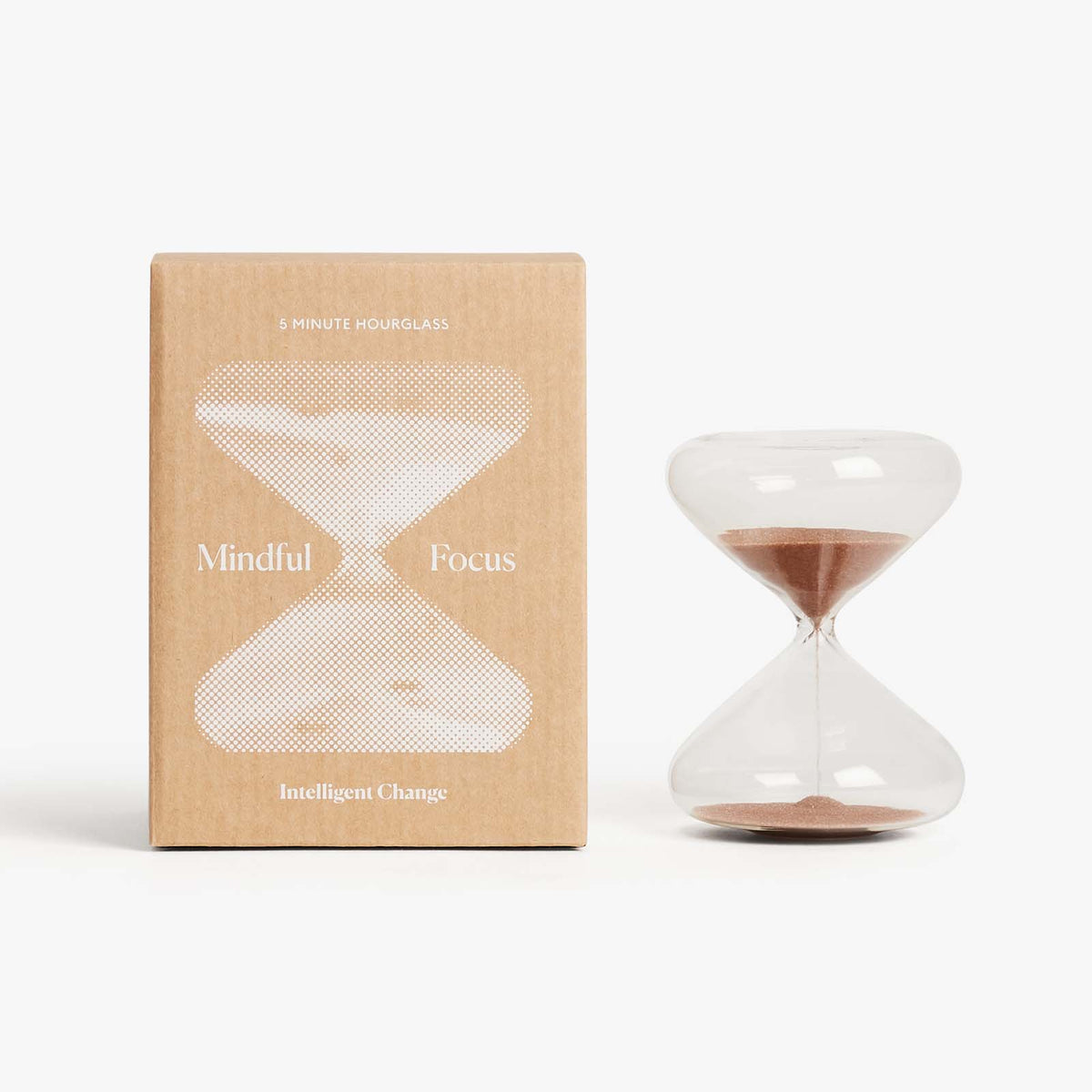 Mindful Focus | Hourglass Sand Timer 5 Minutes – Intelligent Change