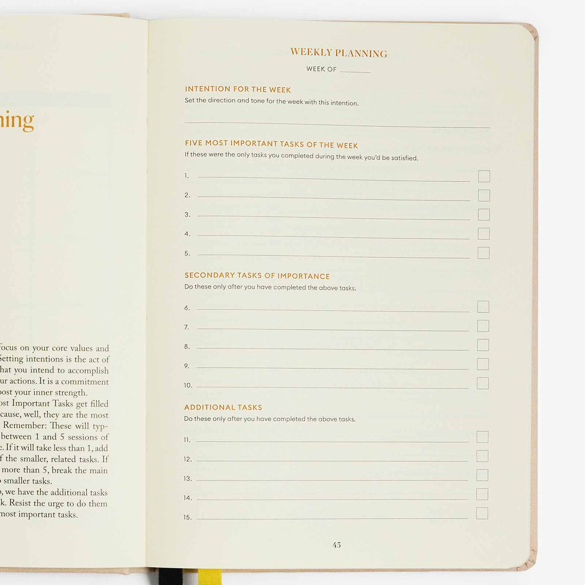 Productivity Planner® - Be More Productive | Intelligent Change