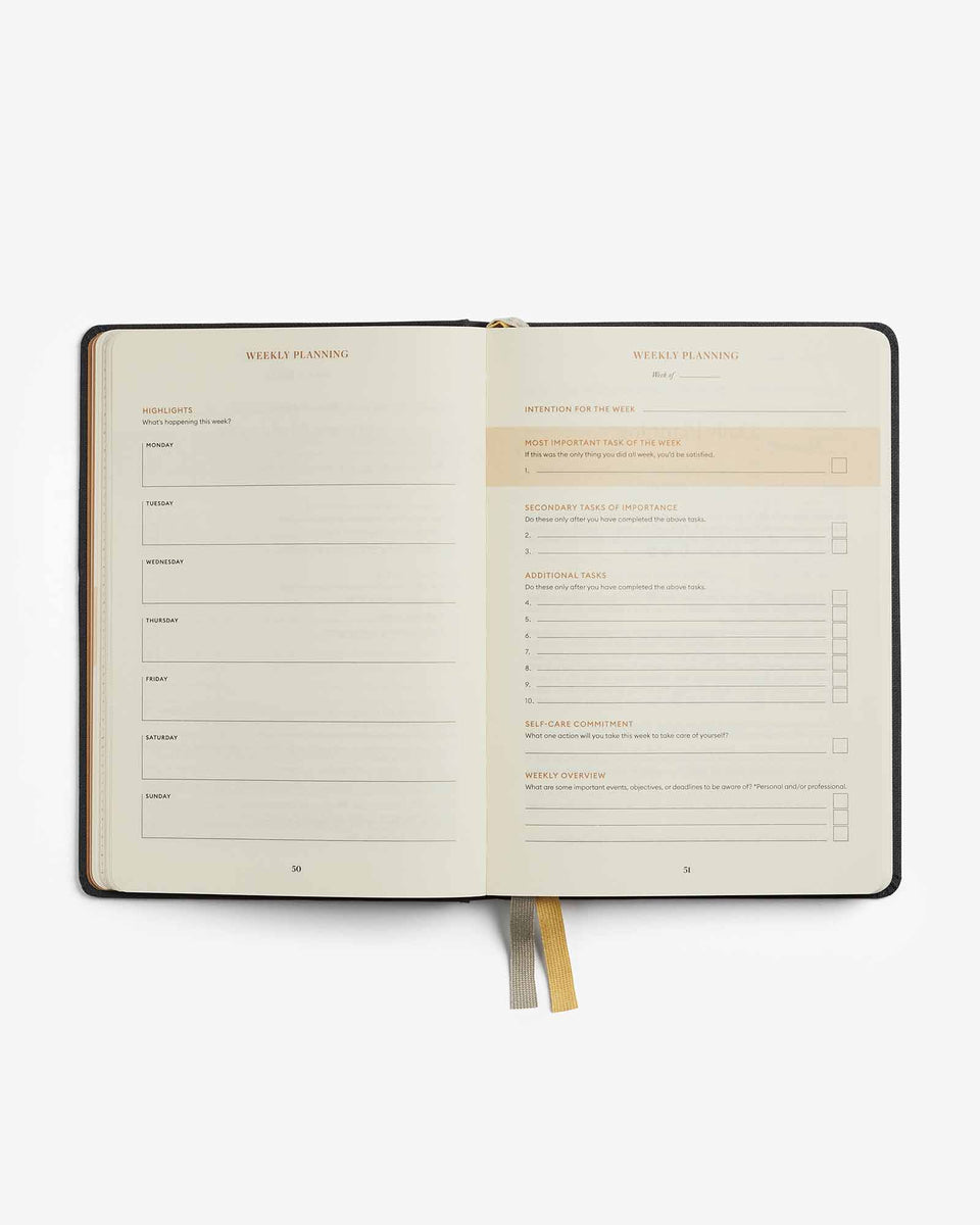 Financial Goal Setting Bundle | Quarterly Productivity Planner ...